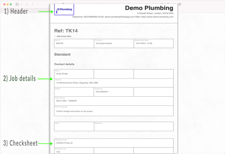 Creating custom job templates - Okappy