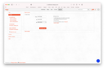 Logged Out of Our Job Management App | Okappy