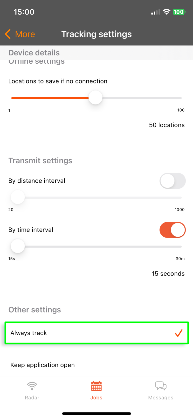 Turning Tracking On or Off - Okappy