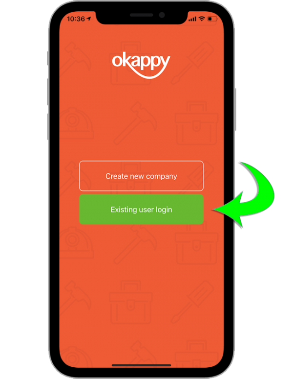 Account set up - Okappy